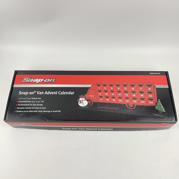 Snap On | Accents | Snap On Tools Van Advent Calendar Reusable Holiday ...